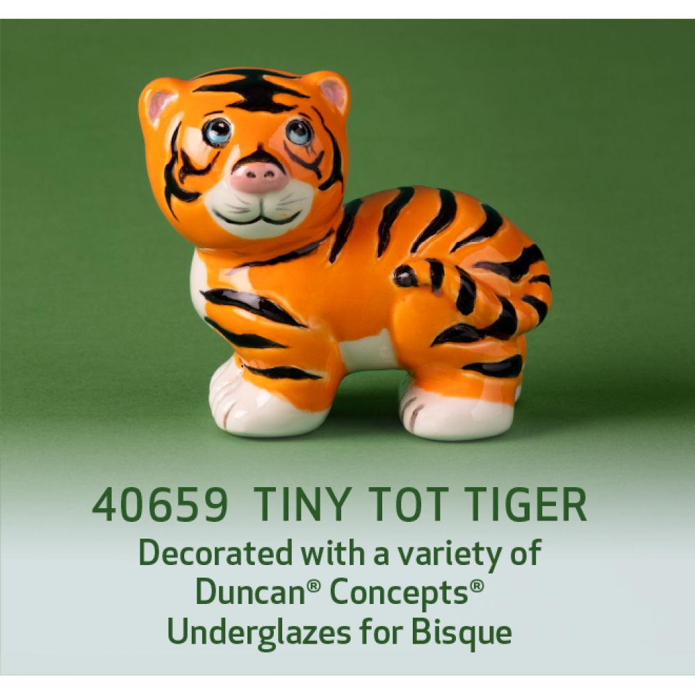 ready to paint Ceramic Bisque Ceramic Bisque Tiny Tot Tiger