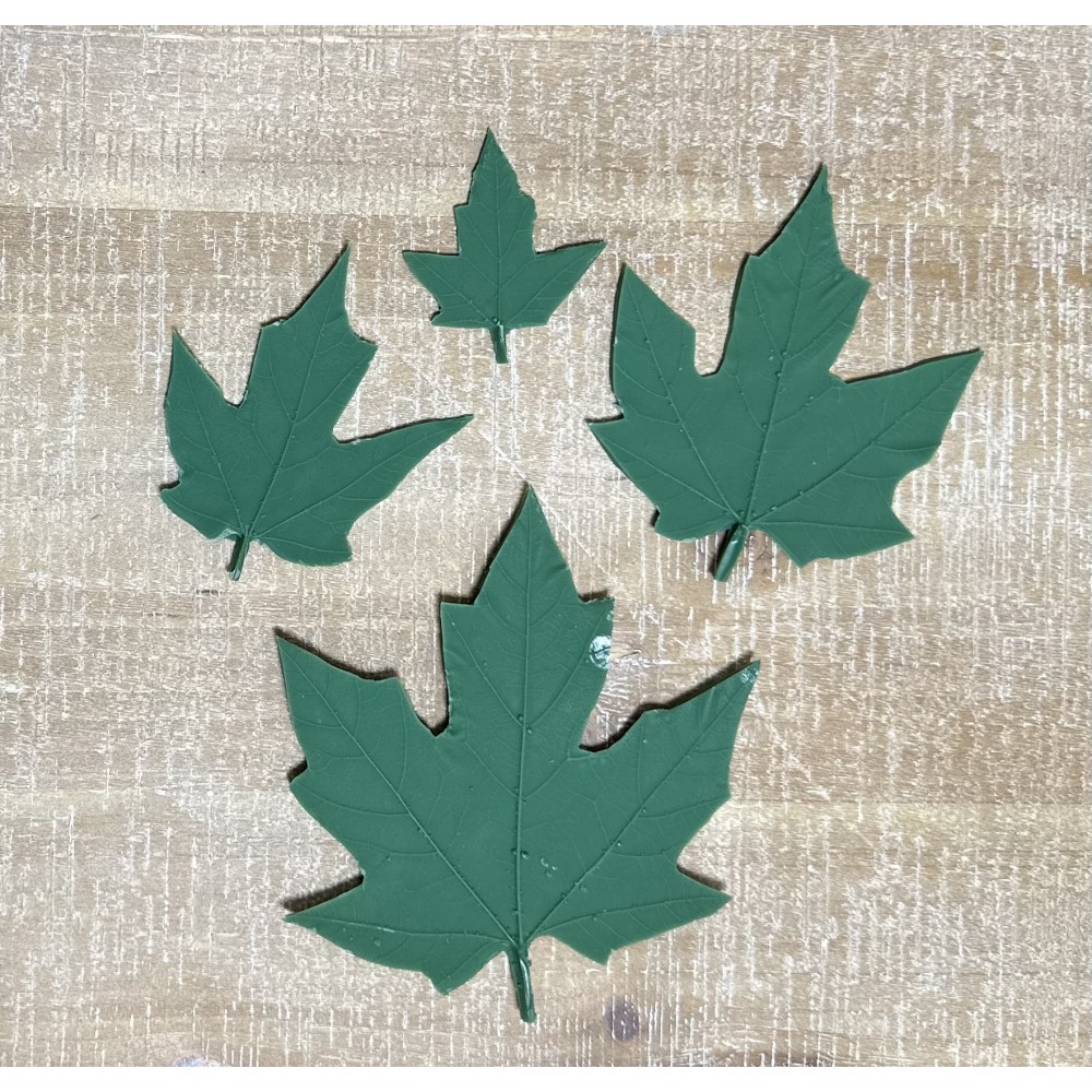 Wisconsin Green Maple Rubber Leaf Form