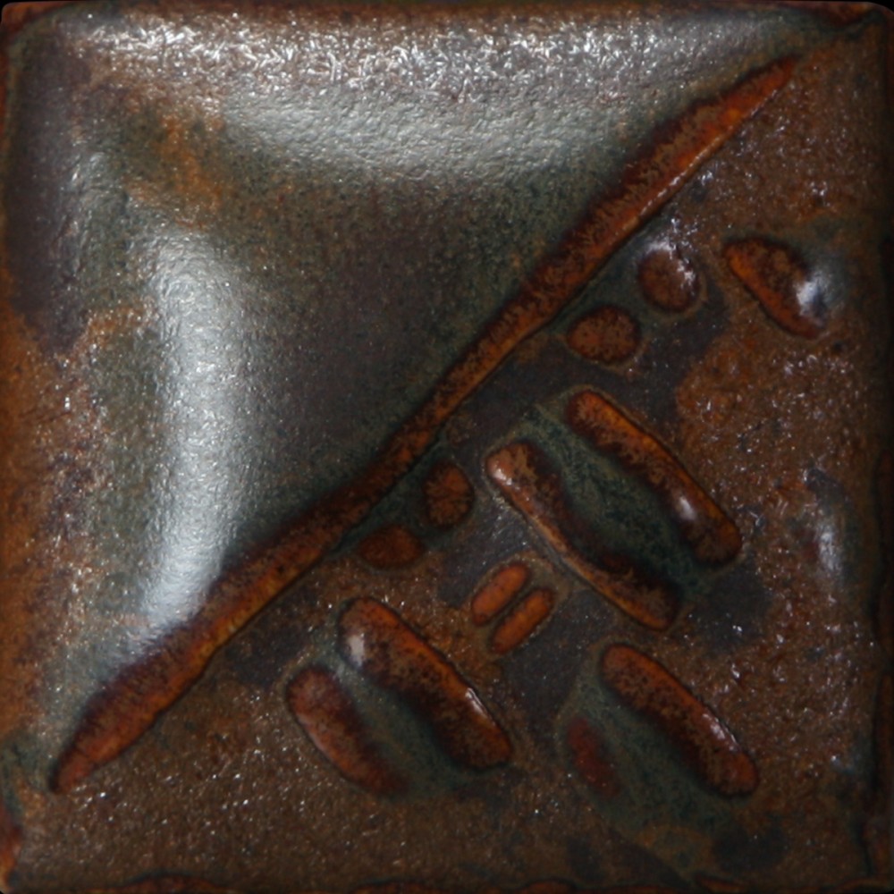 SW-175 - Rusted Iron (brush on) Stoneware Pottery Glaze By Mayco