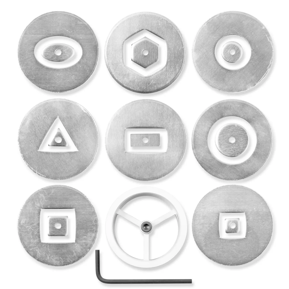 SC039 – CLAY GUN HOLLOW DIE KIT (18PC) by Scott Creek