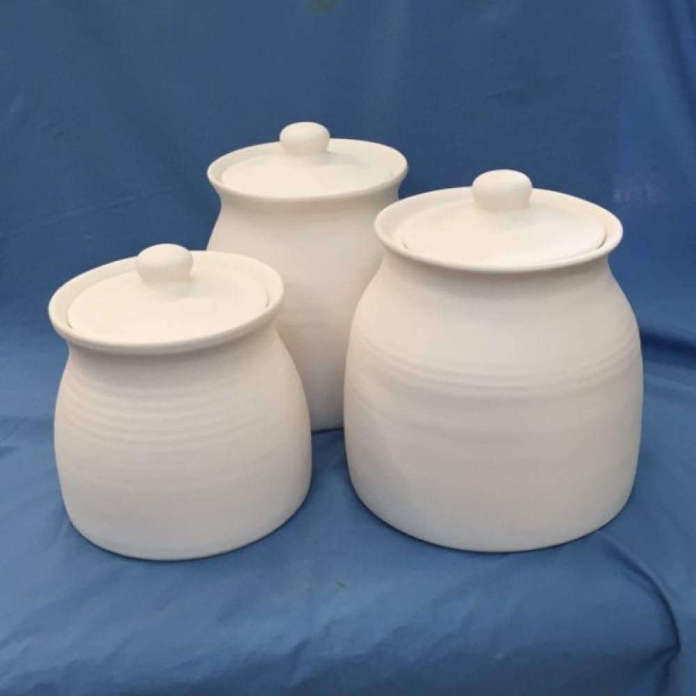Medium Turned Canister