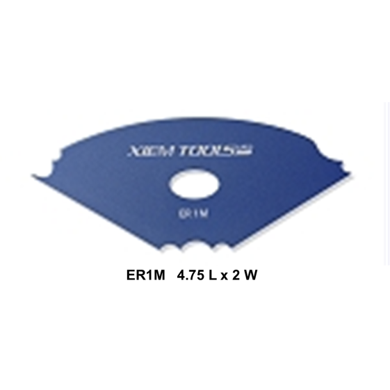 ER1M-10513 Edger Rib 1 Medium - Blue by Xiem Tools