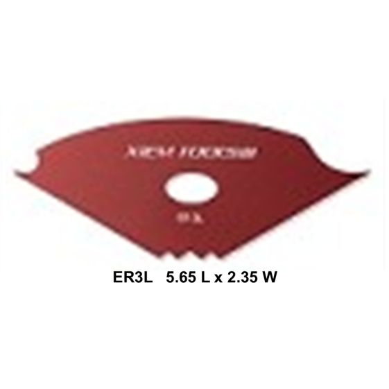 ER3L-10519 Edger Rib 3 Large - Red by Xiem Tools